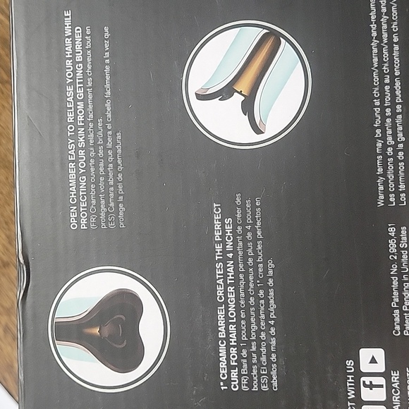 Chi | Hair | Chi Special Edition Spin N Curl Ceramic Rotating Curling ...